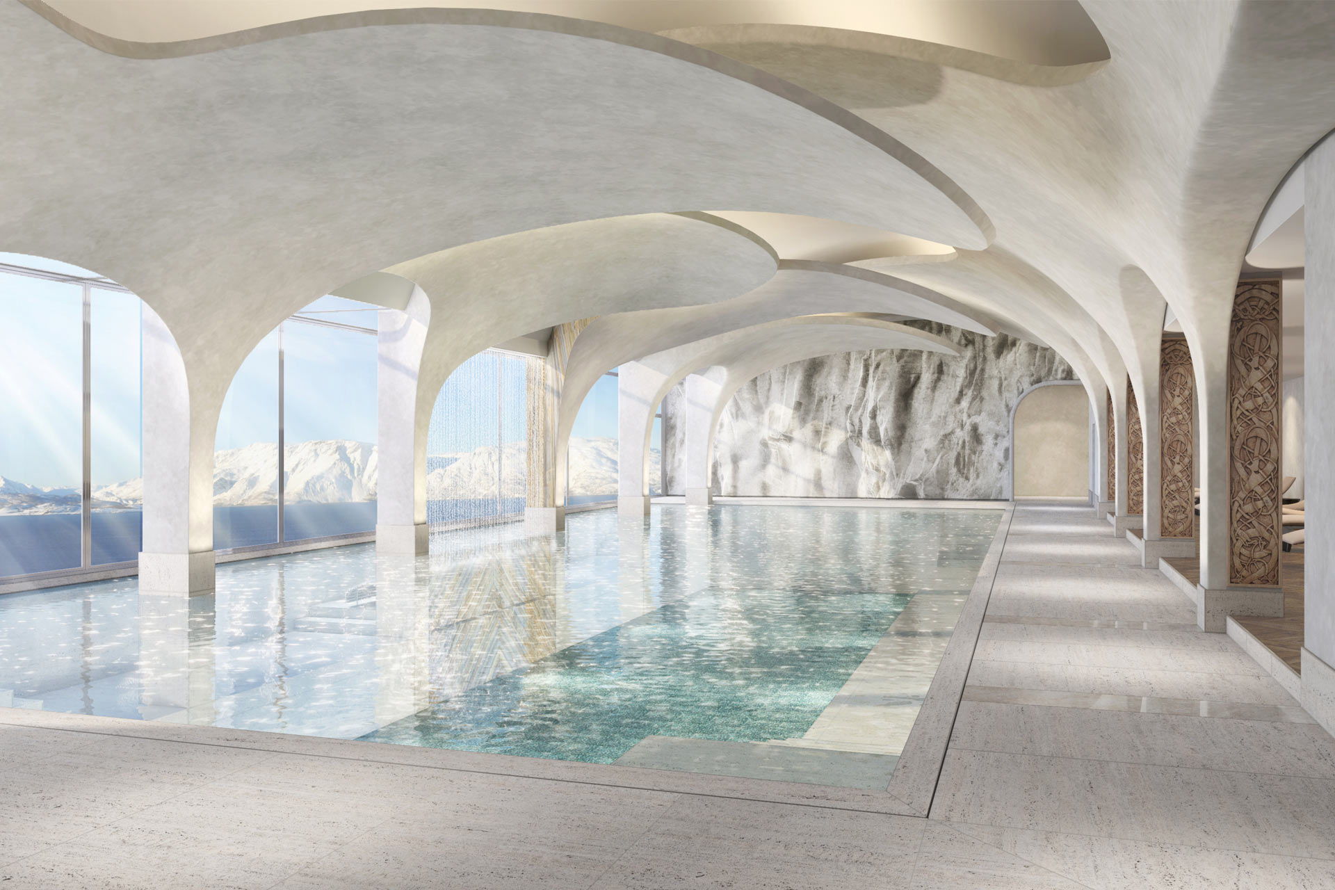 First look: Bergman Interiors unveils renderings of Norwegian spa hotel ...