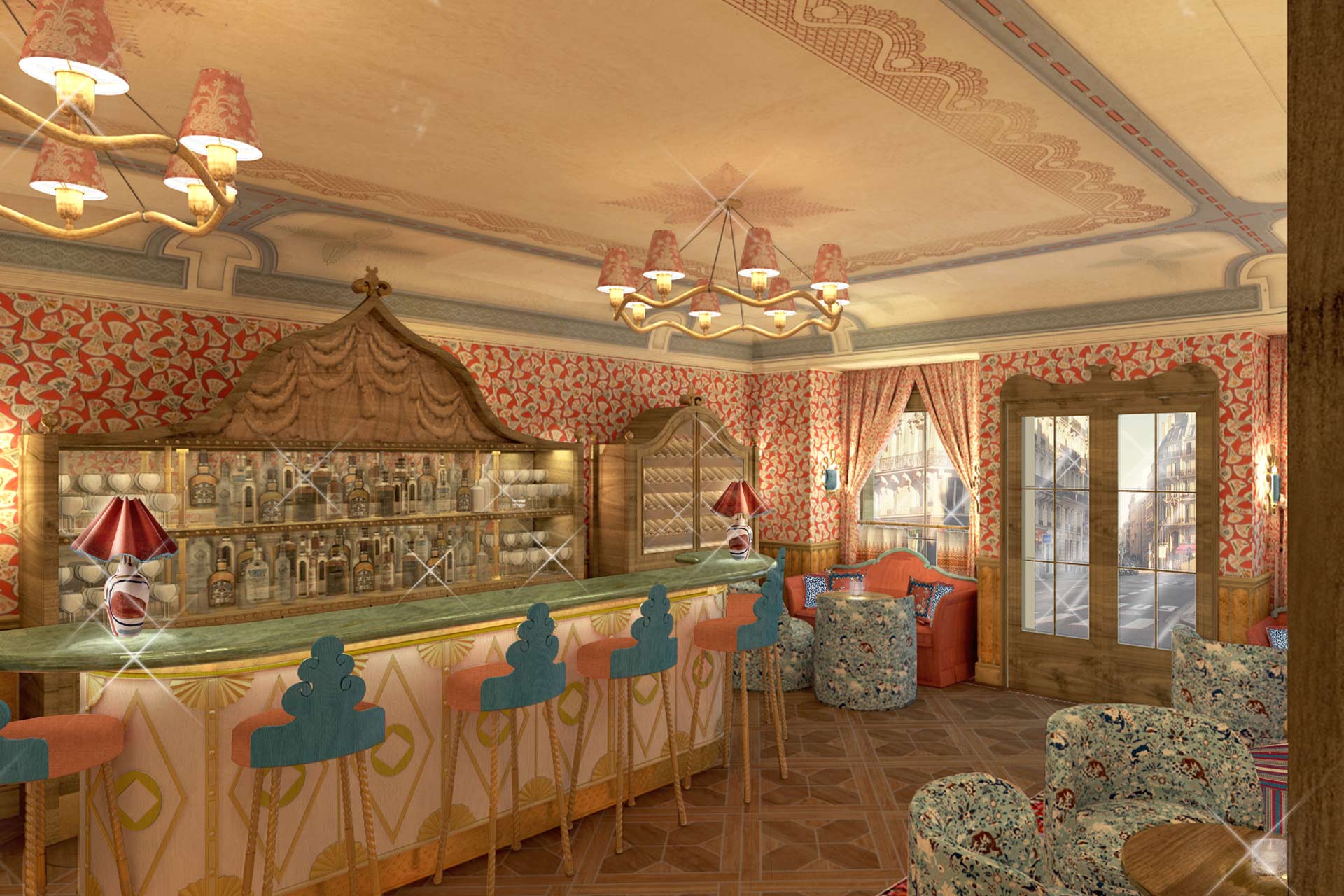 Trip to Le Grand Mazarin – View from the Back