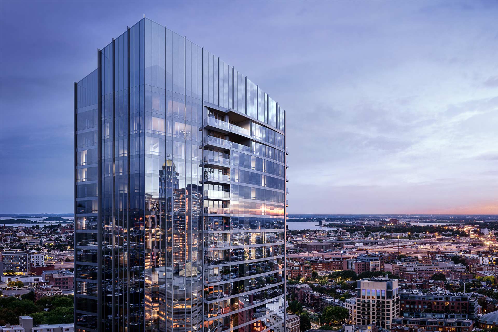 Raffles Boston Back Bay Hotel tops out - Sleeper