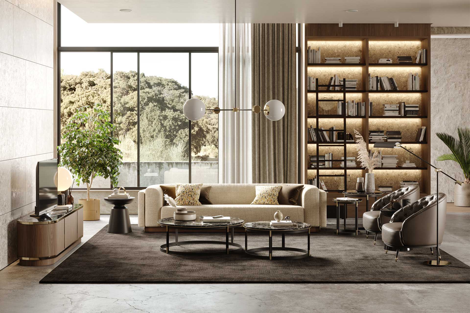 Laskasas showcases Wellington sofa at DCCH - Sleeper