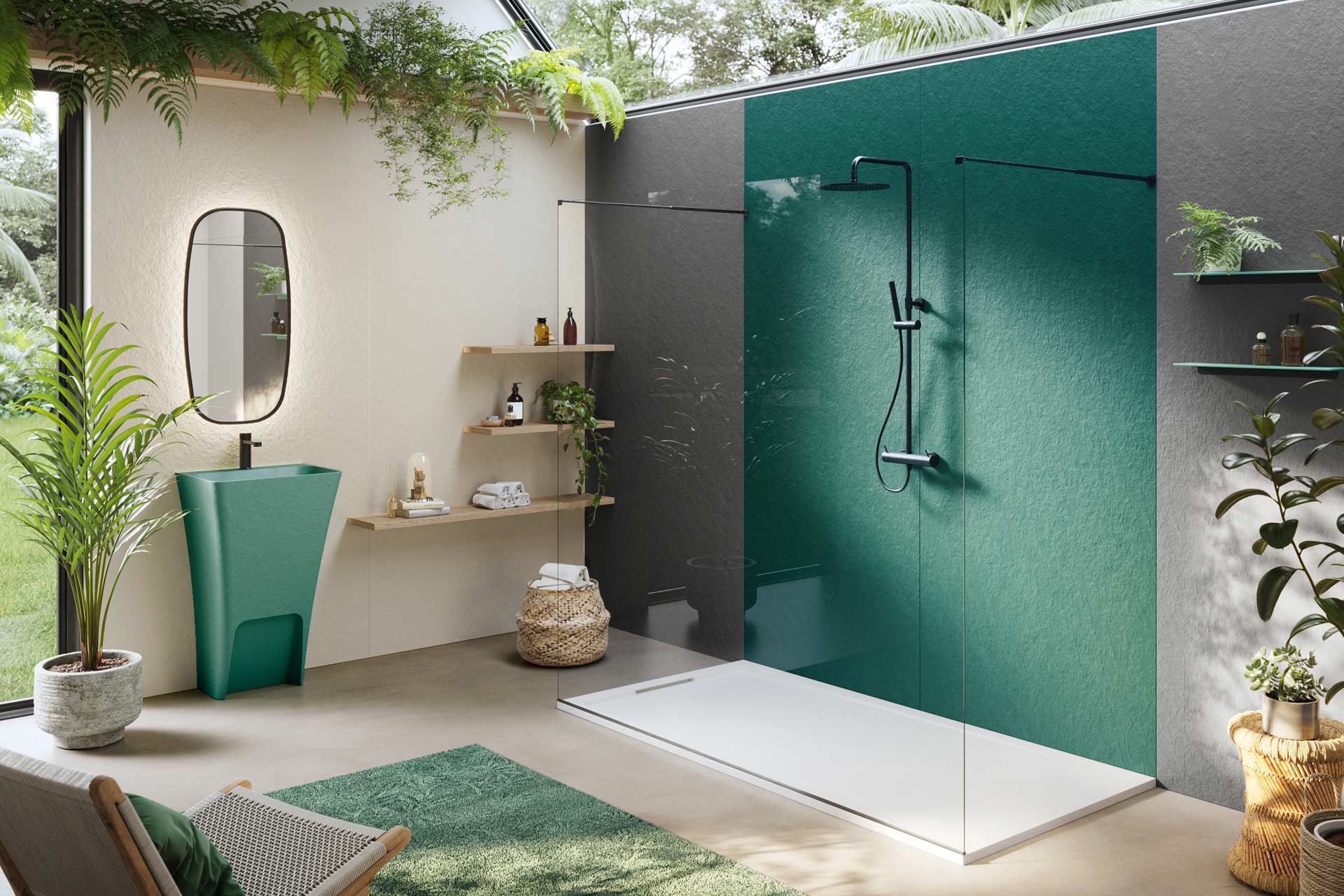 Acquabella expands shower range with Halo Slate - Sleeper