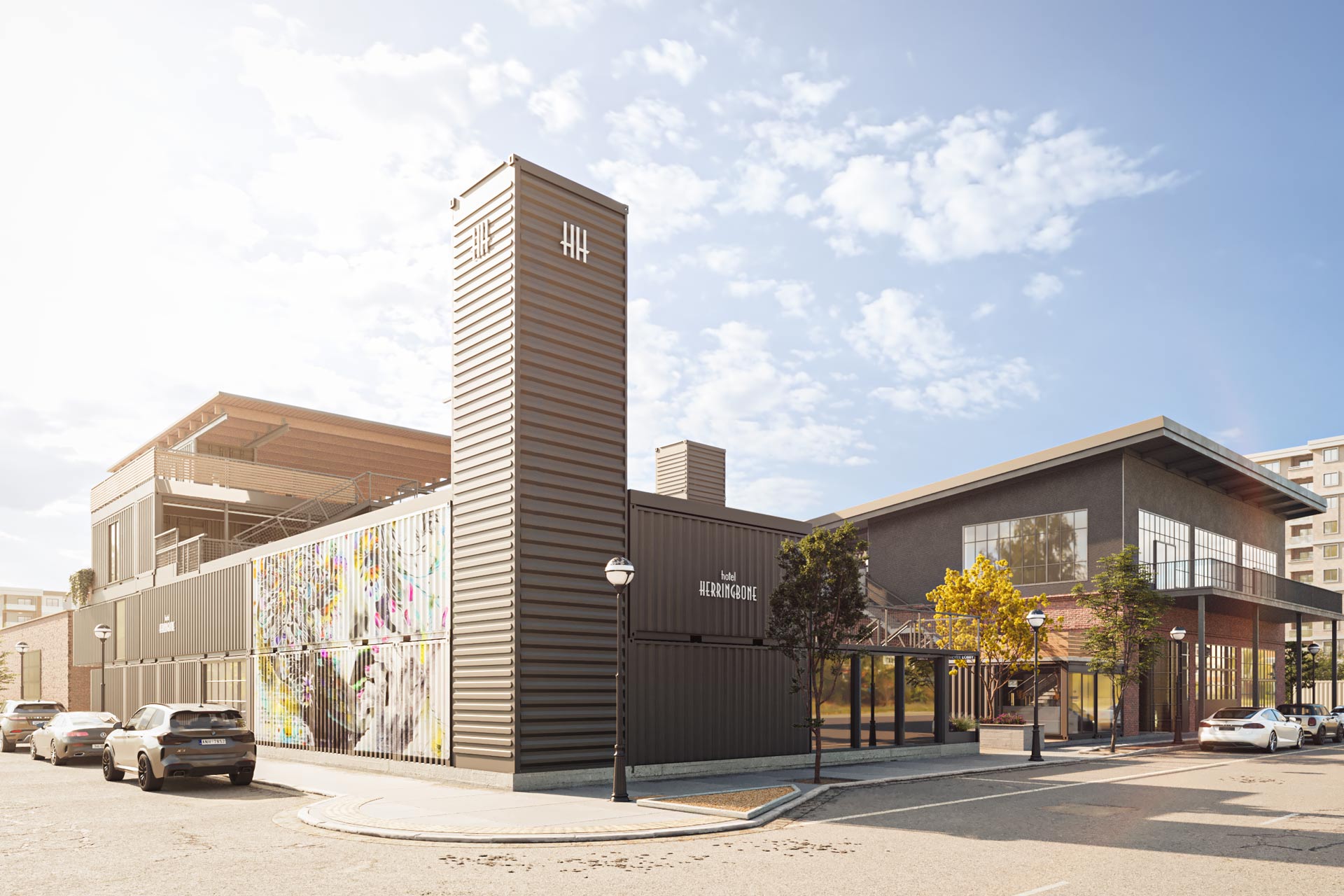 Converted shipping container hotel to open in Texas - Sleeper